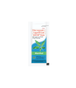 ASCOF FORTE SYRUP MENTHOL 5ML